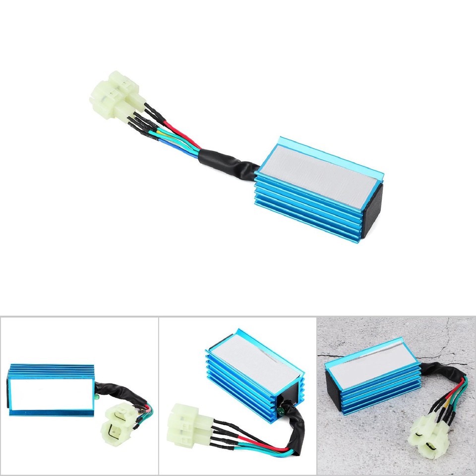6 Pin Racing AC CDI GY6 Round Pin Ignition Box For 50cc 90cc 110cc ...