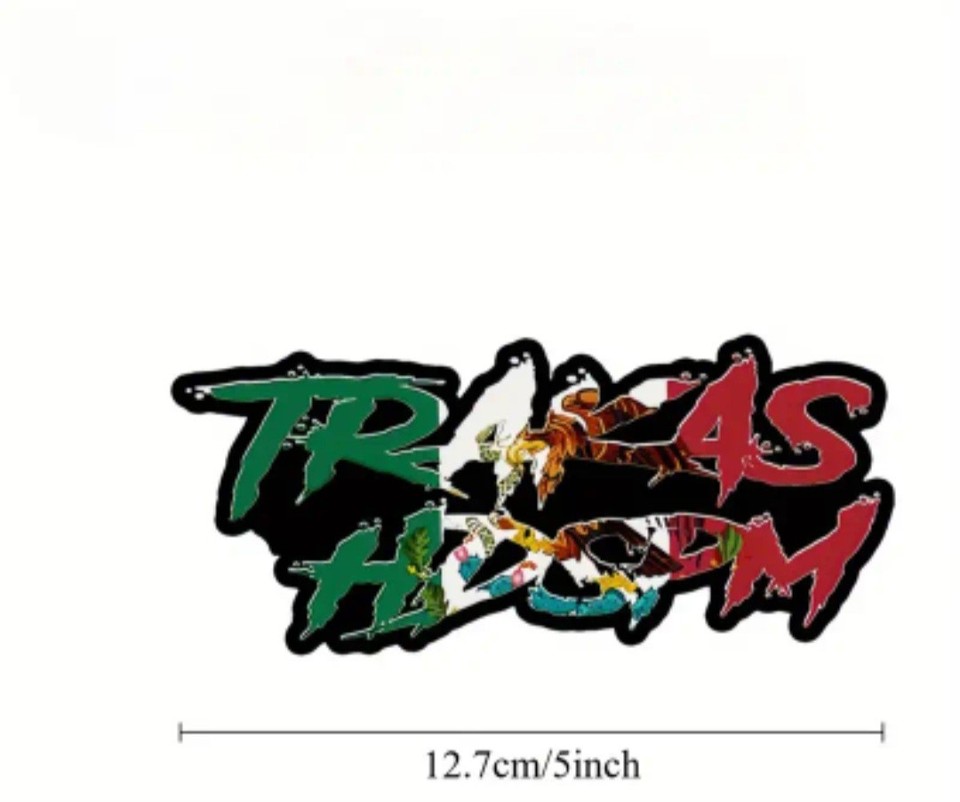 Trakas HDSPM Decal Car Window Mexican Flag Vinyl Sticker Mexico ...