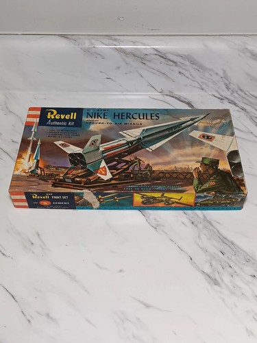 RARE Original 1958 Revell NIKE HERCULES Ground to Air Missile Model Kit ...