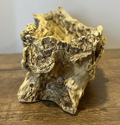 Roberta's Garden Driftwood Stump Log Resin Planter/Succulent Pot/Plant ...