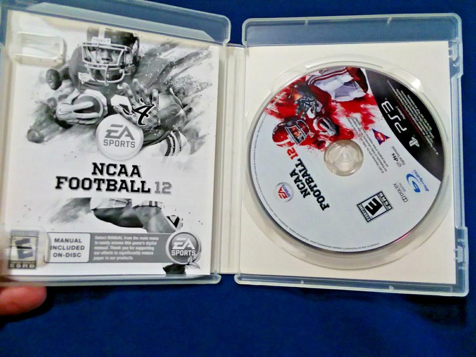 NCAA Football 12 PS3 CIB Sony PlayStation 3 Complete with Manual VERY GOOD 14633195361| eBay