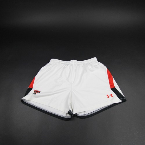 Texas Tech Red Raiders Under Armour Athletic Shorts Women's White/Black ...