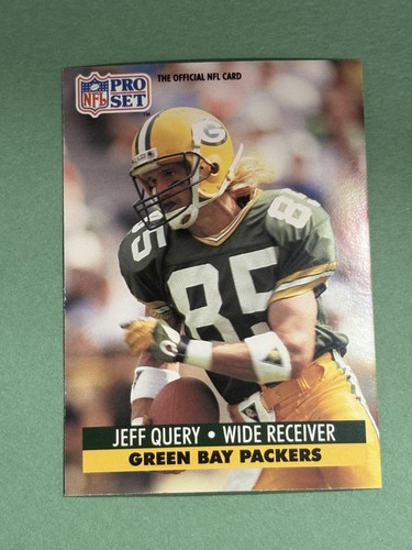 Jeff Query 1991 Pro Set Green Bay Packers #160 AA952 | eBay
