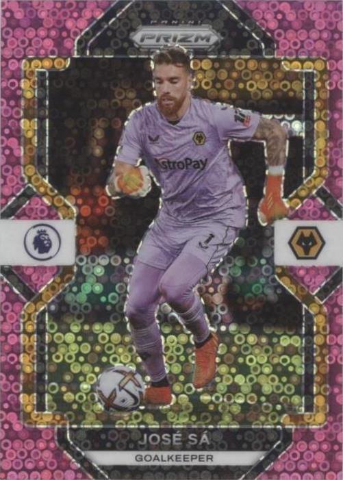 2022-23 Panini Prizm Premier League - Jose Sa #250 Breakaway Pink Prizm ...
