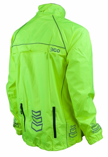 EIGO DELTA-2 WATERPROOF CYCLING JACKET FLUORO YELLOW | eBay UK