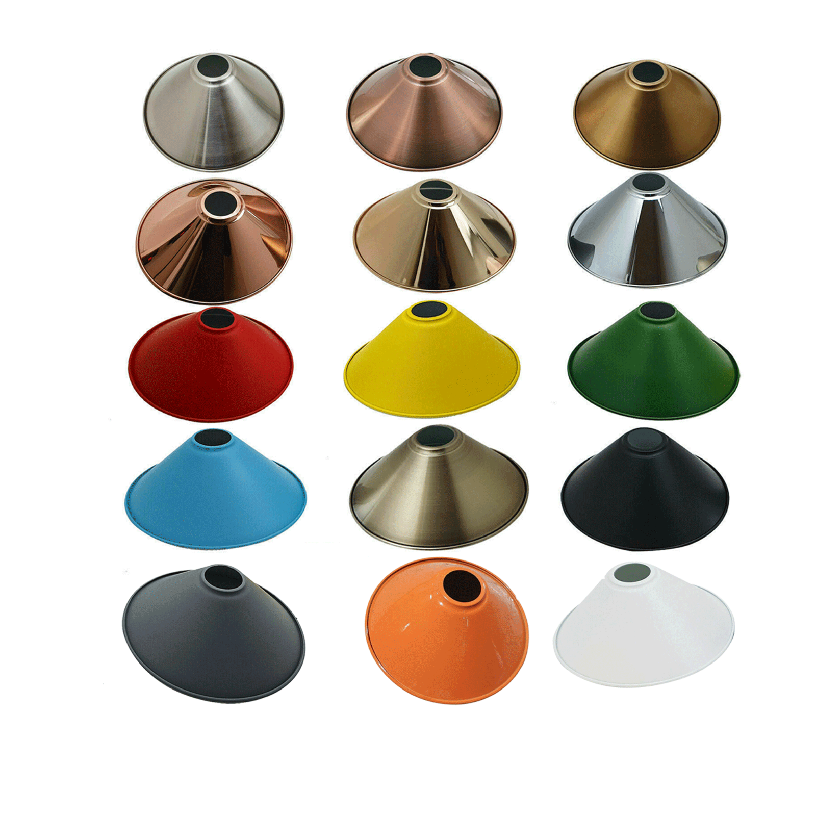 Vintage industrial Retro Pendant Lamp Shades Easy Fit Metal Ceiling ...