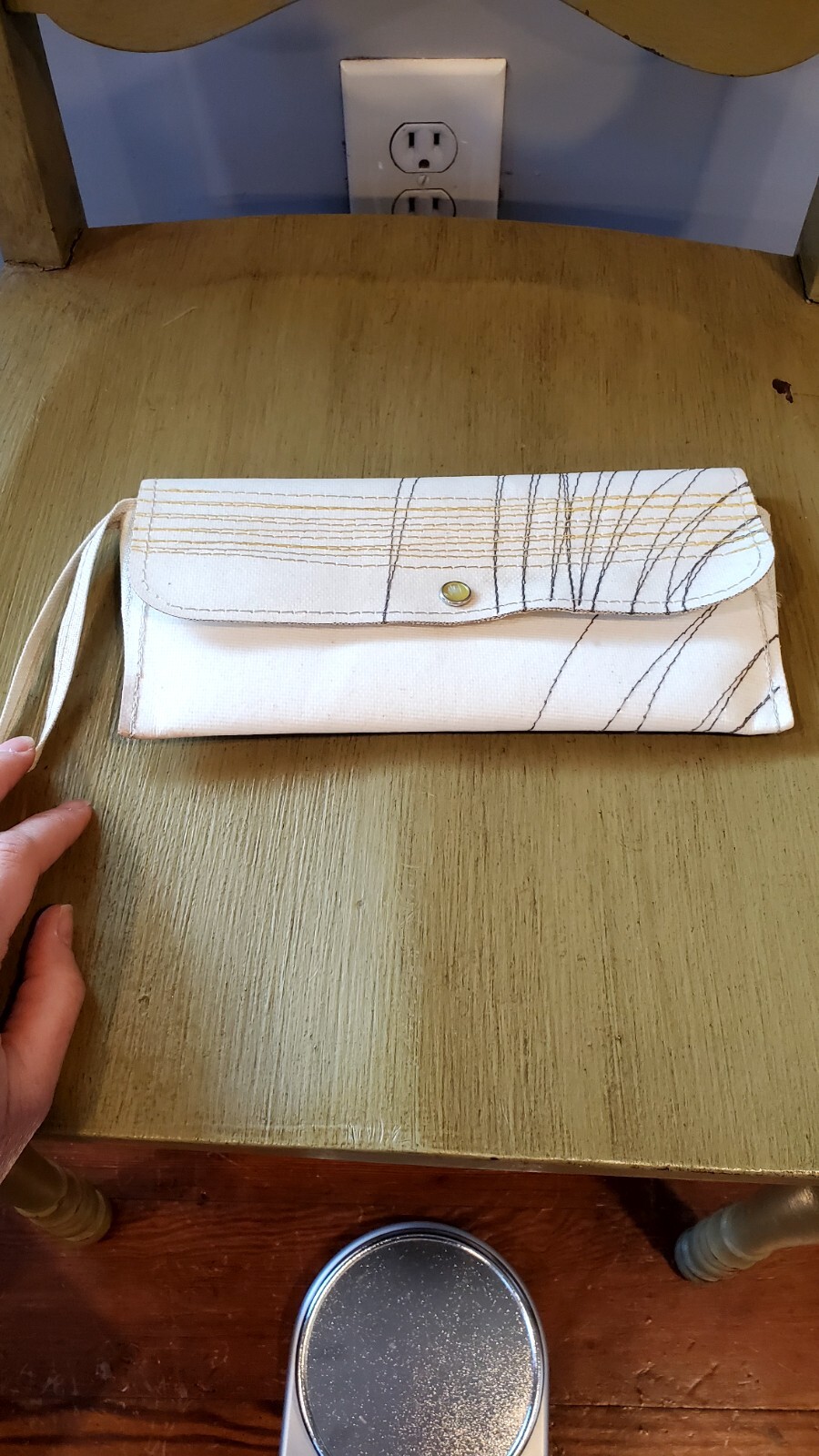 Handcrafted Upcycled People for Urban Progress Clutch… - Gem
