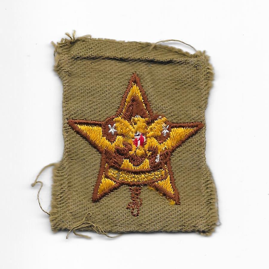 Star Rank Patch 1942-1946 STB-1-4-02 Boy Scouts of America swn | eBay