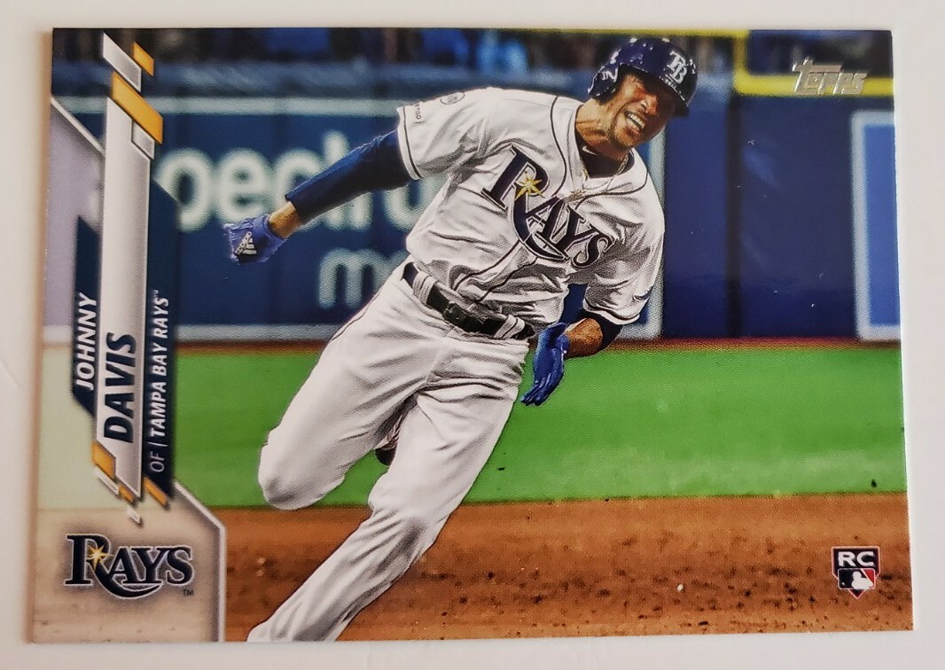 2020 Topps Update Johnny Davis Tampa Bay Rays U-189 RC | eBay