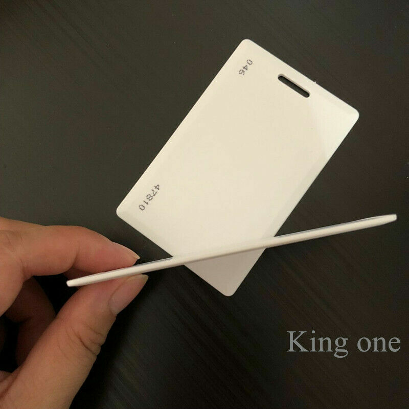 100 Proximity Prox Clamshell Keycard Works With Prox 1326 1386 26Bit ...