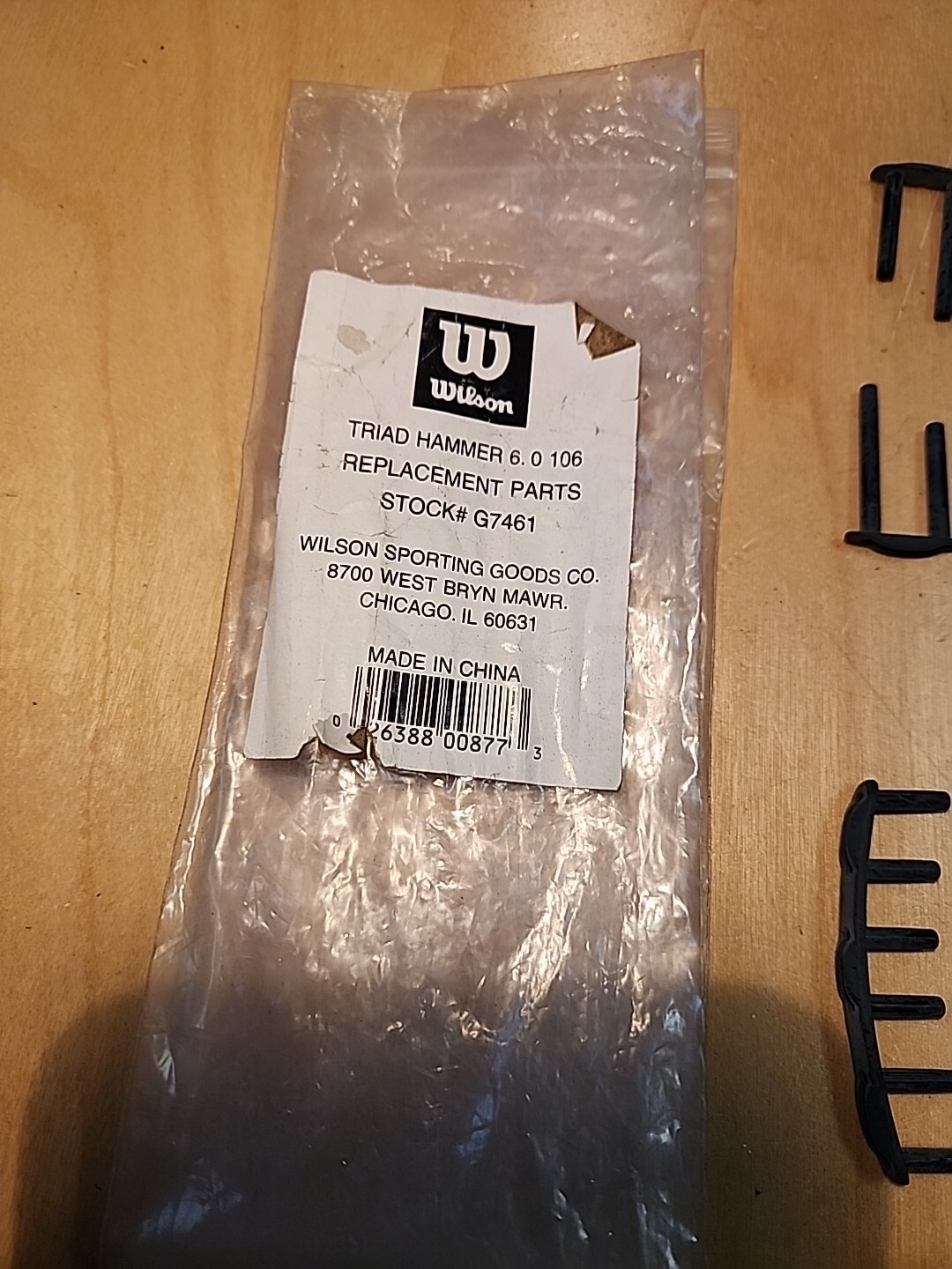 Wilson Triad Hammer 6.0 106 Bumperguard / Grommet Set G7461 | eBay