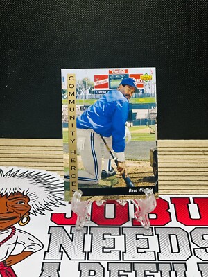 1992 Upper Deck Dave Winfield #40 Community Heroes Toronto Blue Jays ...
