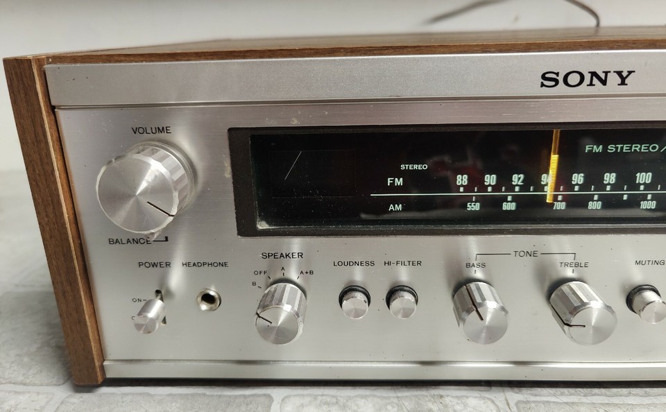 SONY STR-7035 Vintage FM/AM Stereo Receiver READ | eBay