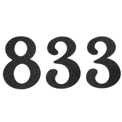 Garage Doors Magnetic House Numbers Flexible Material Embossed Finish ...