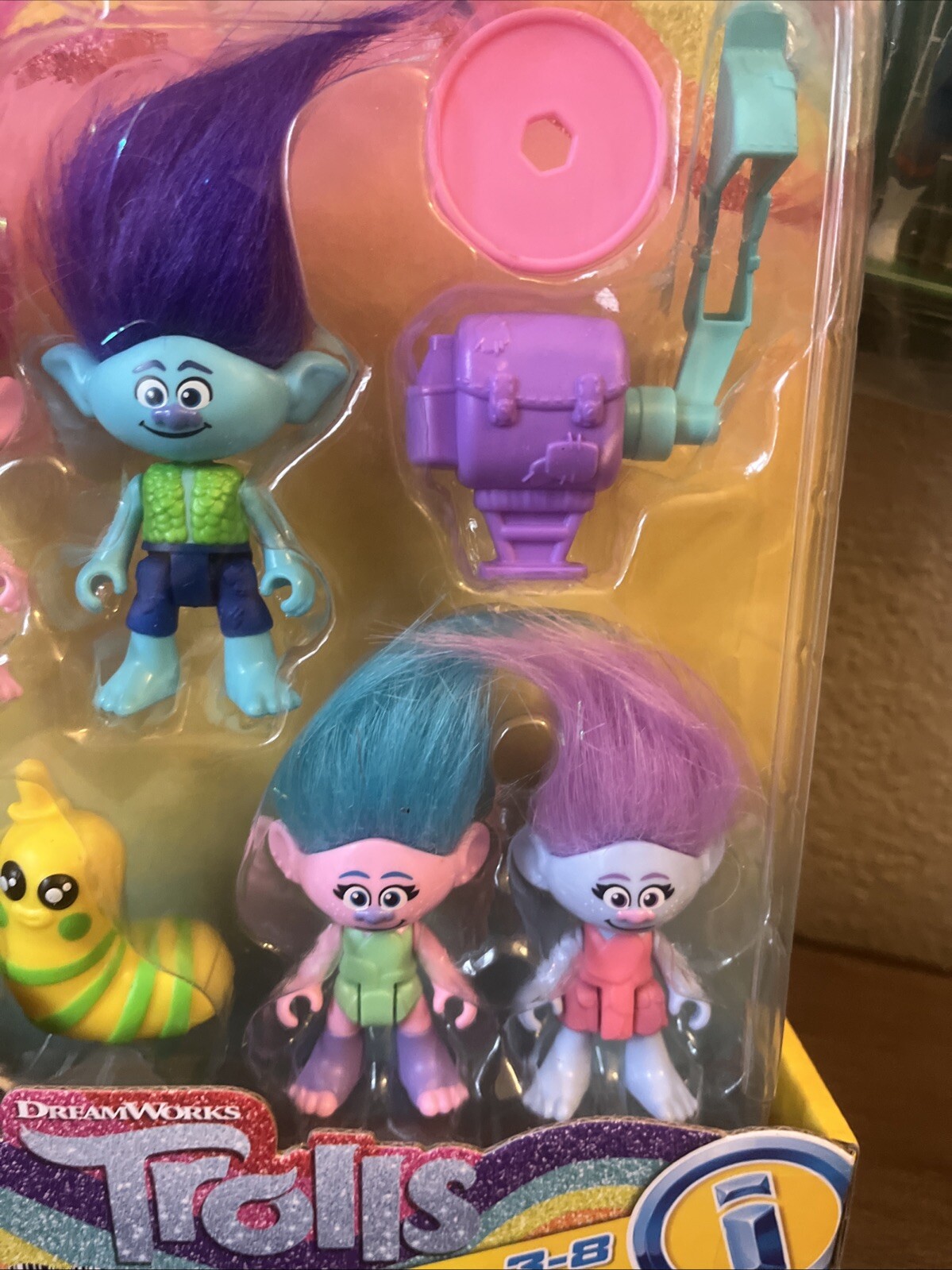 Imaginext DreamWorks Trolls Figure Multipack Playset - 7pc Toy Brand ...