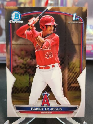 2023 Bowman Chrome Prospect #BCP-19 Randy De Jesus - Angels | eBay