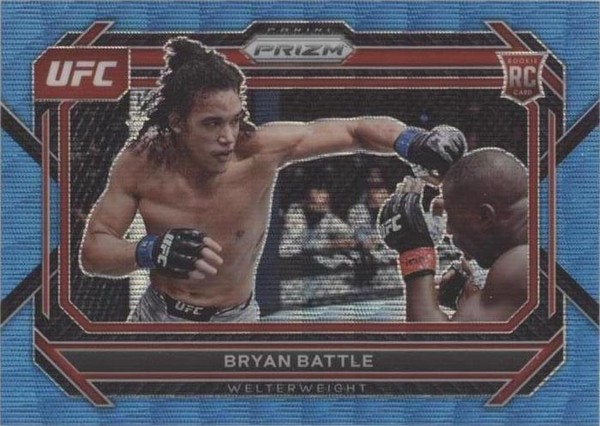 2023 Panini Prizm UFC - Blue Wave Prizm #58 Bryan Battle (RC) for sale ...