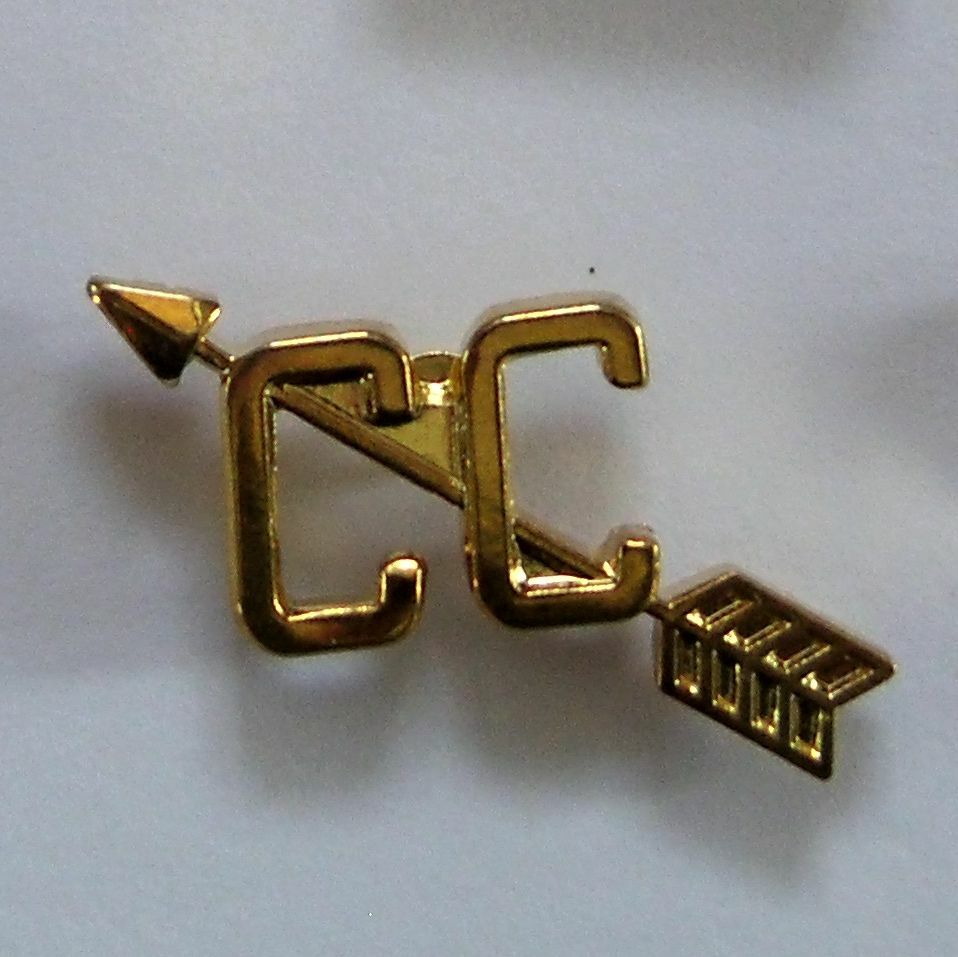 High School Letterman Jacket Pins - Varsity Gold Silver Tone Metal New ...