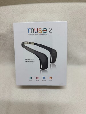MUSE 2: The Brain Sensing Headband - Meditation Tracker - OPEN BOX ...