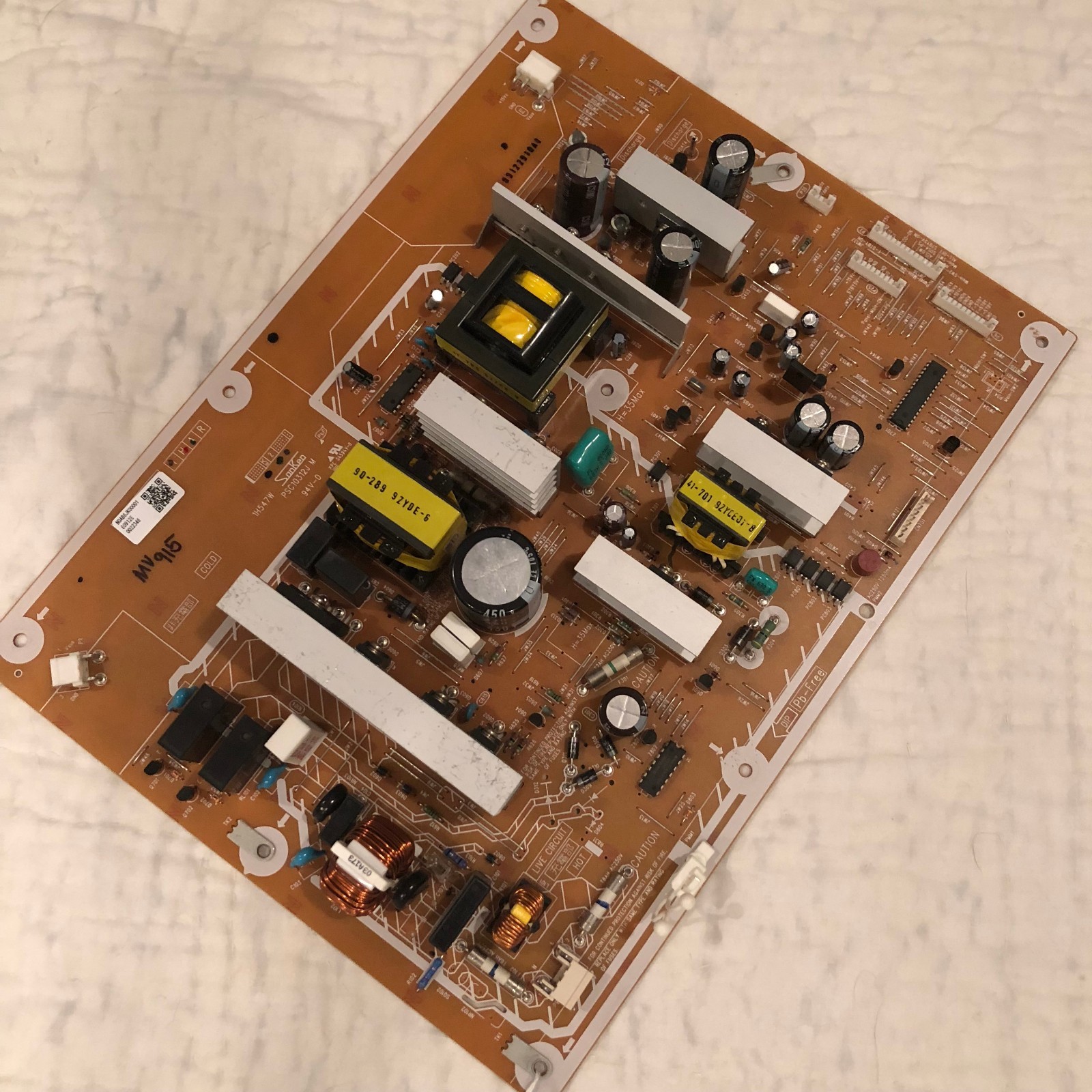 PANASONIC N0AB6JK00001 POWER SUPPLY BOARD FOR TC-P42C2 AND OTHER MODELS ...