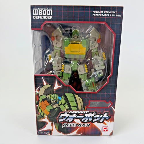 Fansproject Warbot WB001 Defender Transforming Robot Figure | eBay
