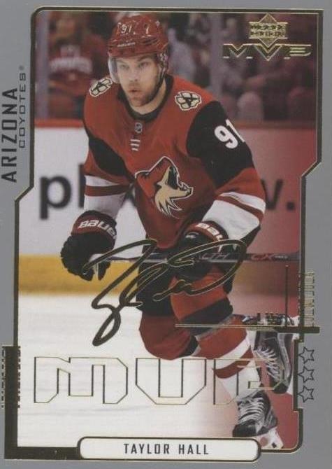 2020-21 Upper Deck MVP - 20th Anniversary Taylor Hall #41 3rd Star for ...