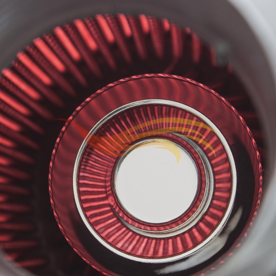 BCP 08-12 Accord 2.4L L4 Cold Air Intake Induction Kit +RED Filter | eBay