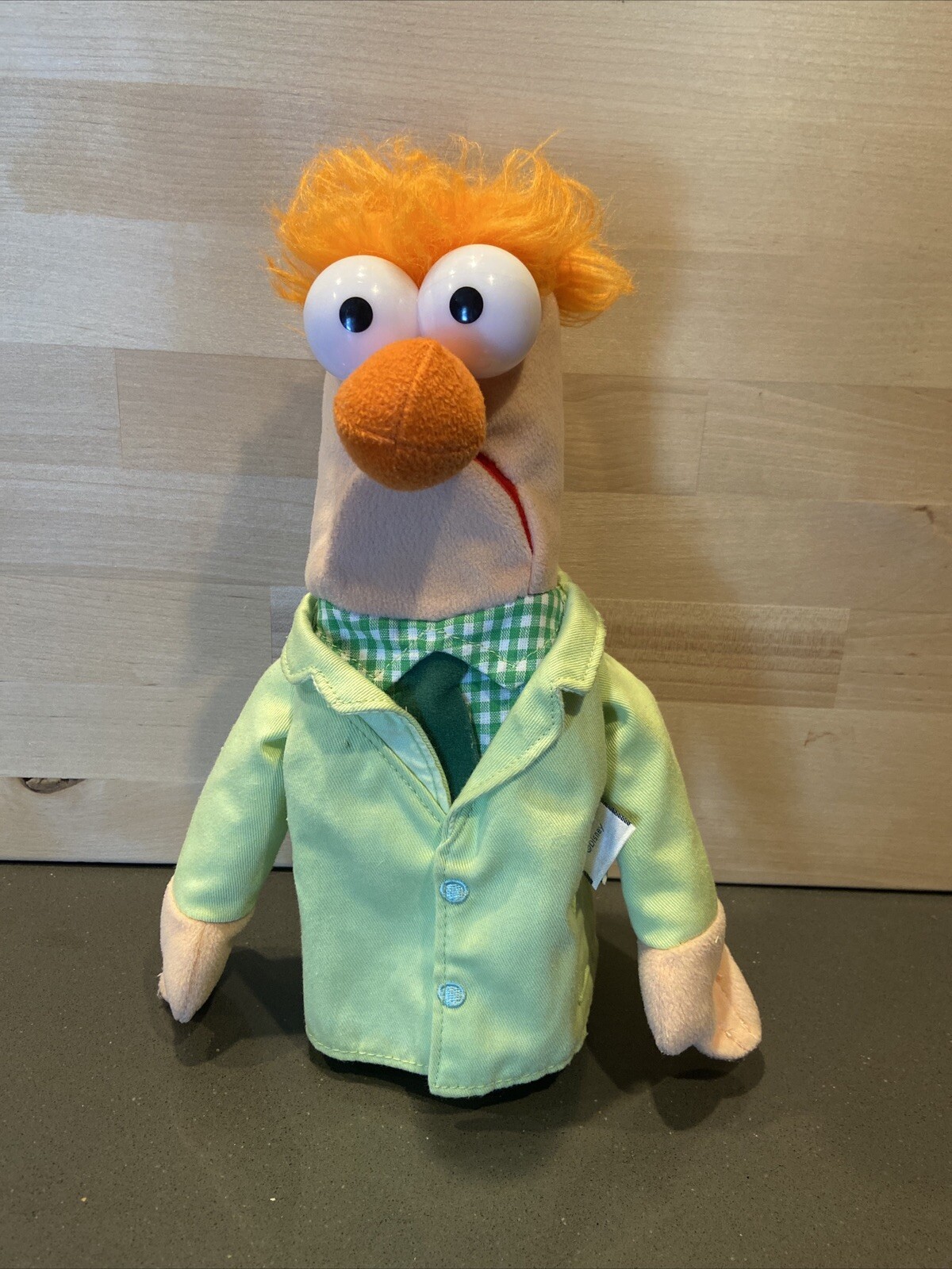 Disney Gund Muppets Beaker Plush Hand Puppet Rare Vintage 11in #047117 ...