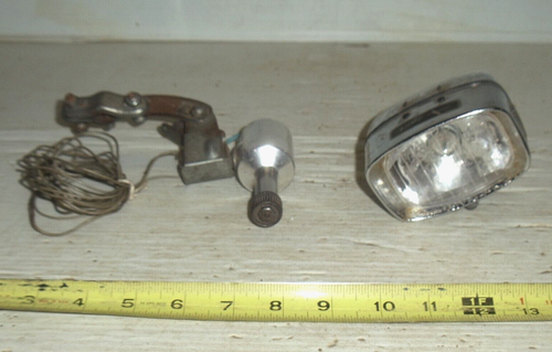 Old Vintage Bicycle Bike Headlight Generator Deluxe Sport | eBay