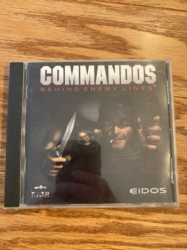 Commandos Behind Enemy Lines PC CD-Rom Video Windows Computer Game ...