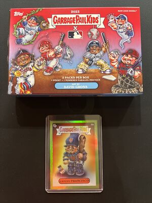 GPK MLB X S3 Catchy Fransico, Green Foil 23/75 | eBay
