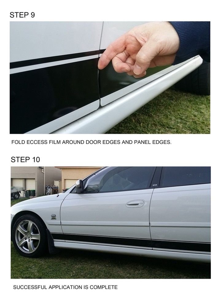 stripe kit fits ford ranger side door body vinyl decal sticker graphic ...