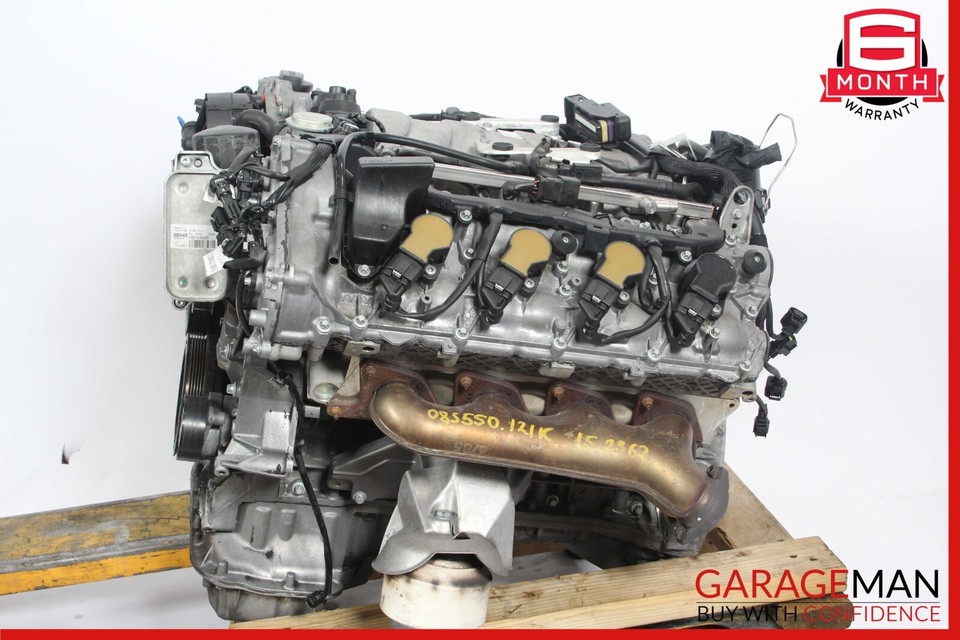 07-11 Mercedes W221 S550 CL550 5.5L V8 M273 Engine Motor Block Assembly ...