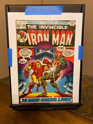 Invincible Iron Man #60 Marvel Comics 1973 Masked Marauder | eBay