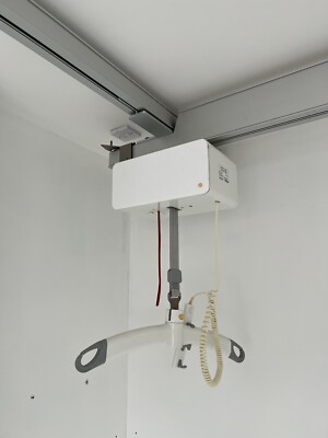 2 x Guldmann GH3 disability Ceiling Hoists with Approx 42Metre Of ...