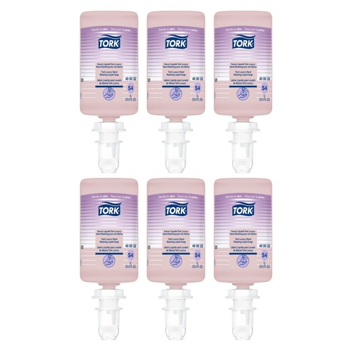 Tork Luxury Hand Washing Soap 1 Fl Oz Pack of 6 Moisturizing Scented ...