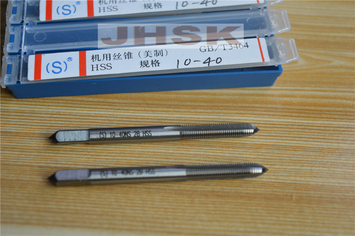 (2PCS) HSS Right Hand Tap 10#-40 UNS Taps Threading 10-40 UNS Superior ...