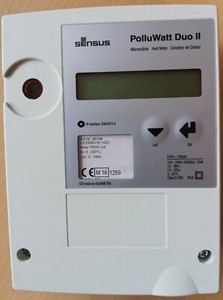 Sensus Wärmemengenzähler PolluWatt Duo II 95199,10 Liter, NEU,OVP ...