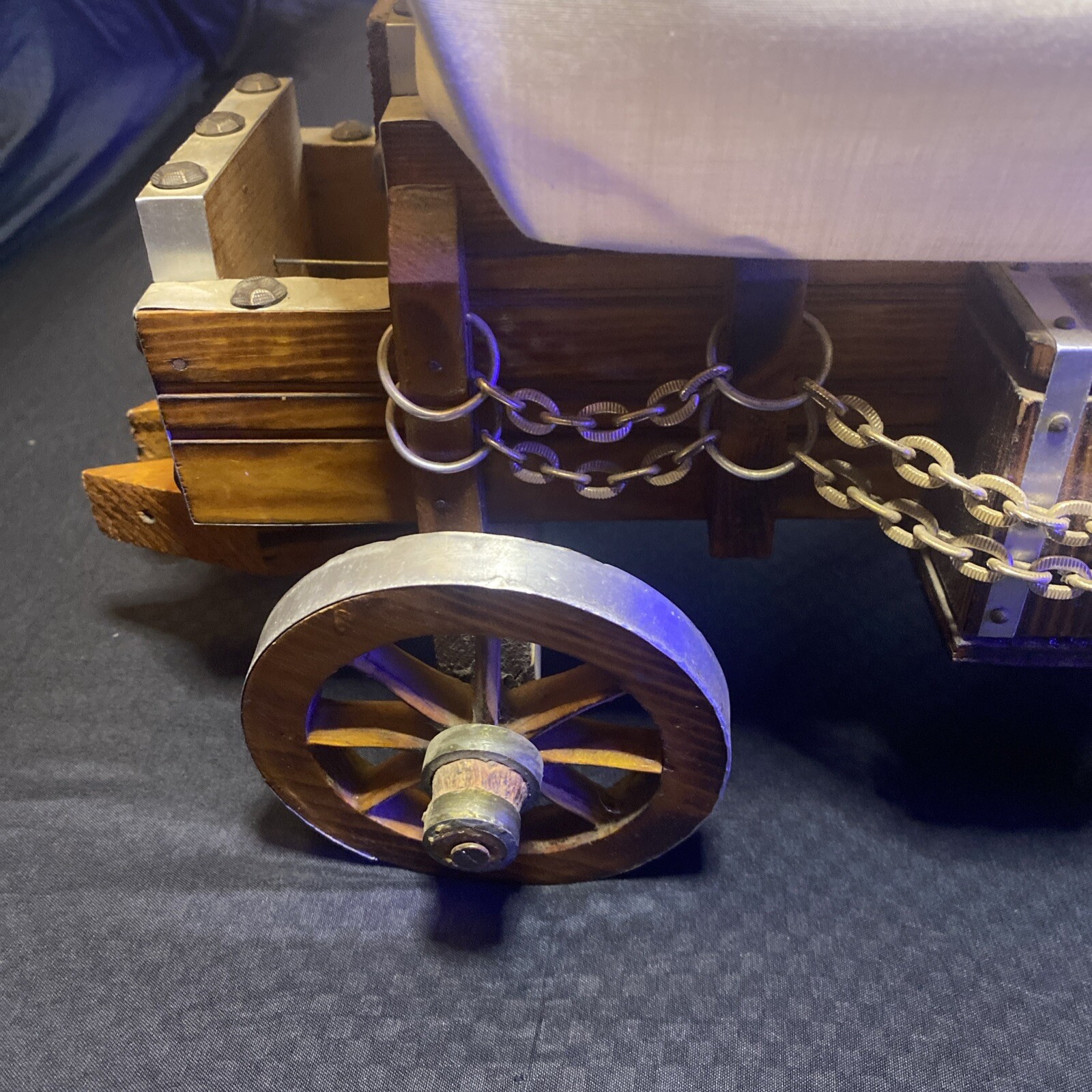 Oklahoma Sooners Covered Wagon Lamp Conestoga 27" Lamp Not Working ...