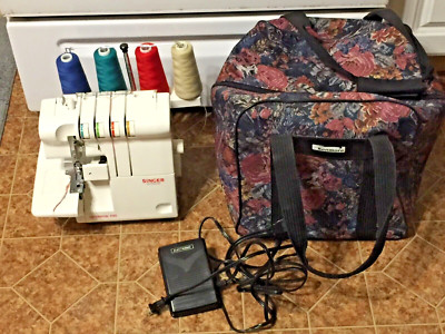 Singer Ultralock Differential Feed Serger 14U454B w/ Pedal, Soft Case ...