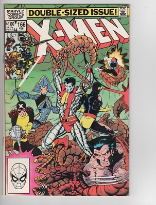 Uncanny X-men #166 VF+ TO VF/NM 1st Lockheed Chris Claremont | eBay
