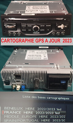 AUTORADIO GPS USB BLUETOOTH RT6 RNEG 2 PEUGEOT CITROËN 98083776 XT | eBay