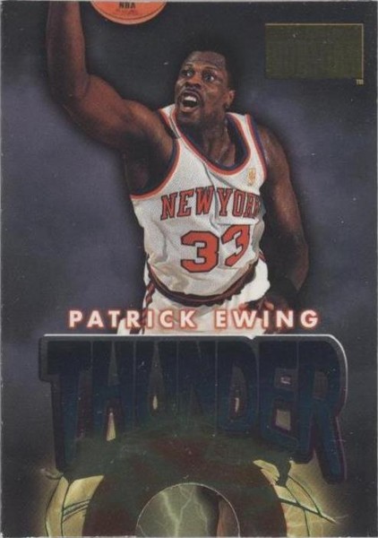 1996-97 Skybox Premium - Thunder and Lightning Larry Johnson #7 Patrick ...