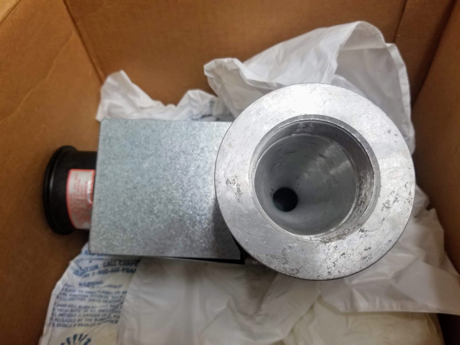 AMETEK Aluminium Air Flow Meter Rotron Fm20c030q 550599 Surplus NOS for ...