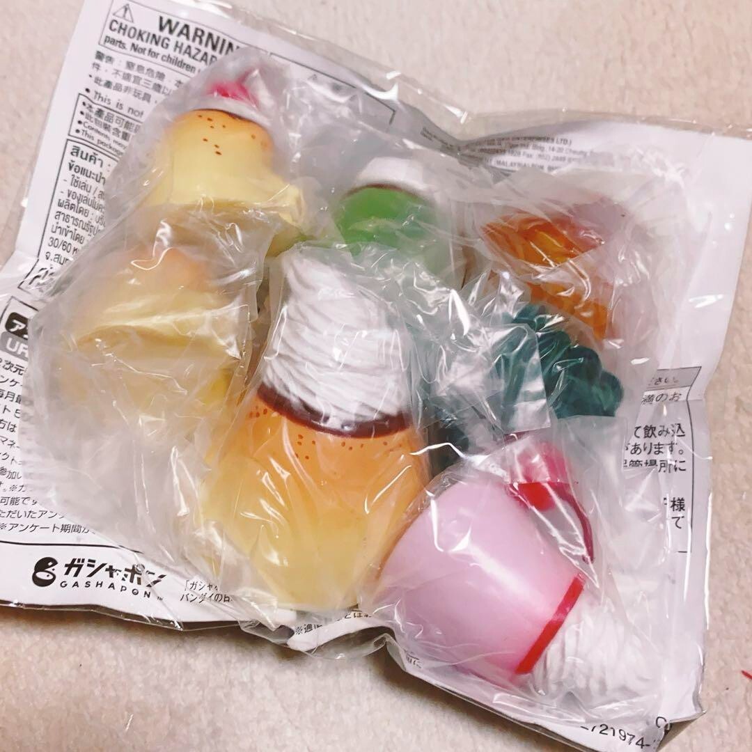 Machiboke Gashapon Figure Capsule Toy Case Of Coffee shop pudding 2 ...