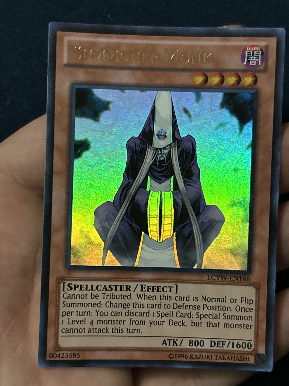 Yu-Gi-Oh TCG Summoner Monk LCYW EN166 Unlimited UR Near Mint NM | eBay