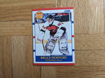 1990 Score Bruce Hoffort #413 Philadelphia Flyers Hockey Card | eBay