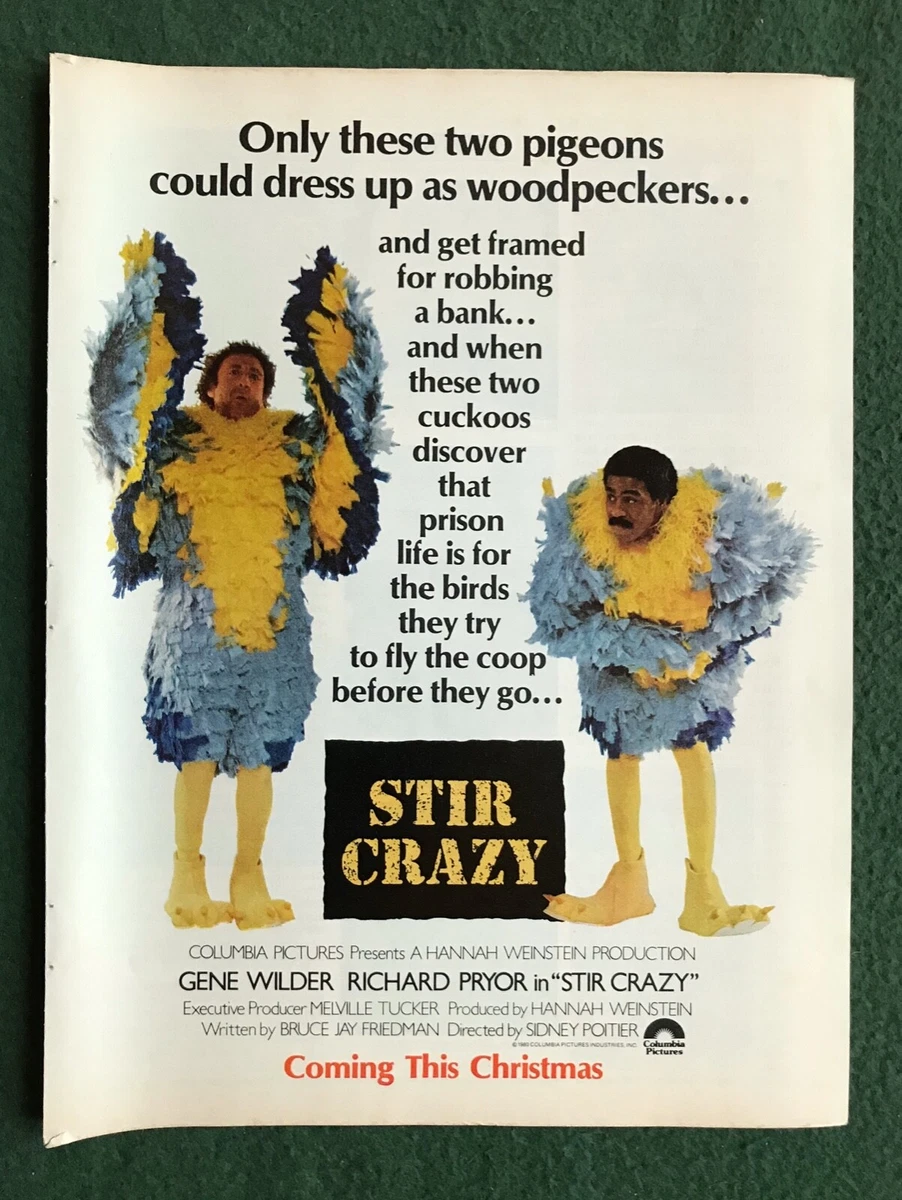 Stir Crazy Movie Poster