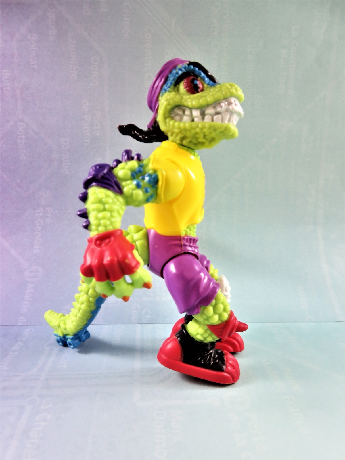TMNT Lizard Mondo Gecko Action Figure Vintage 1990 Playmates Mirage ...