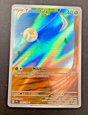 Pokemon Card Tarountula Alt Art 199/198 Scarlatto e Violetto ITA near ...